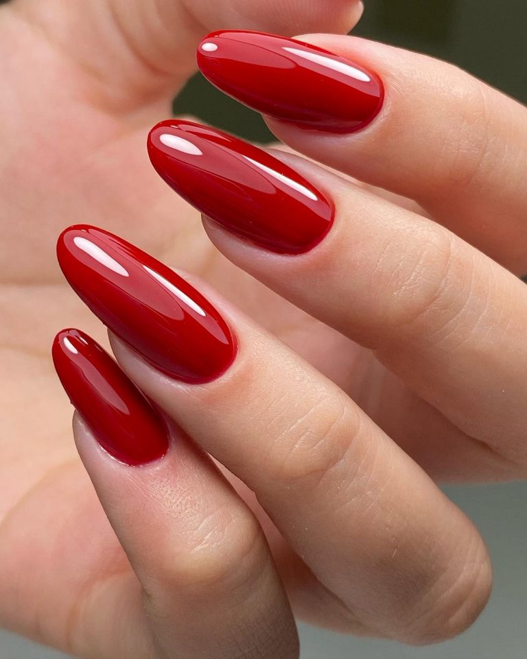 28 Red Summer Shades and Nail Design Ideas: Coral to Cherry, Acrylic ...