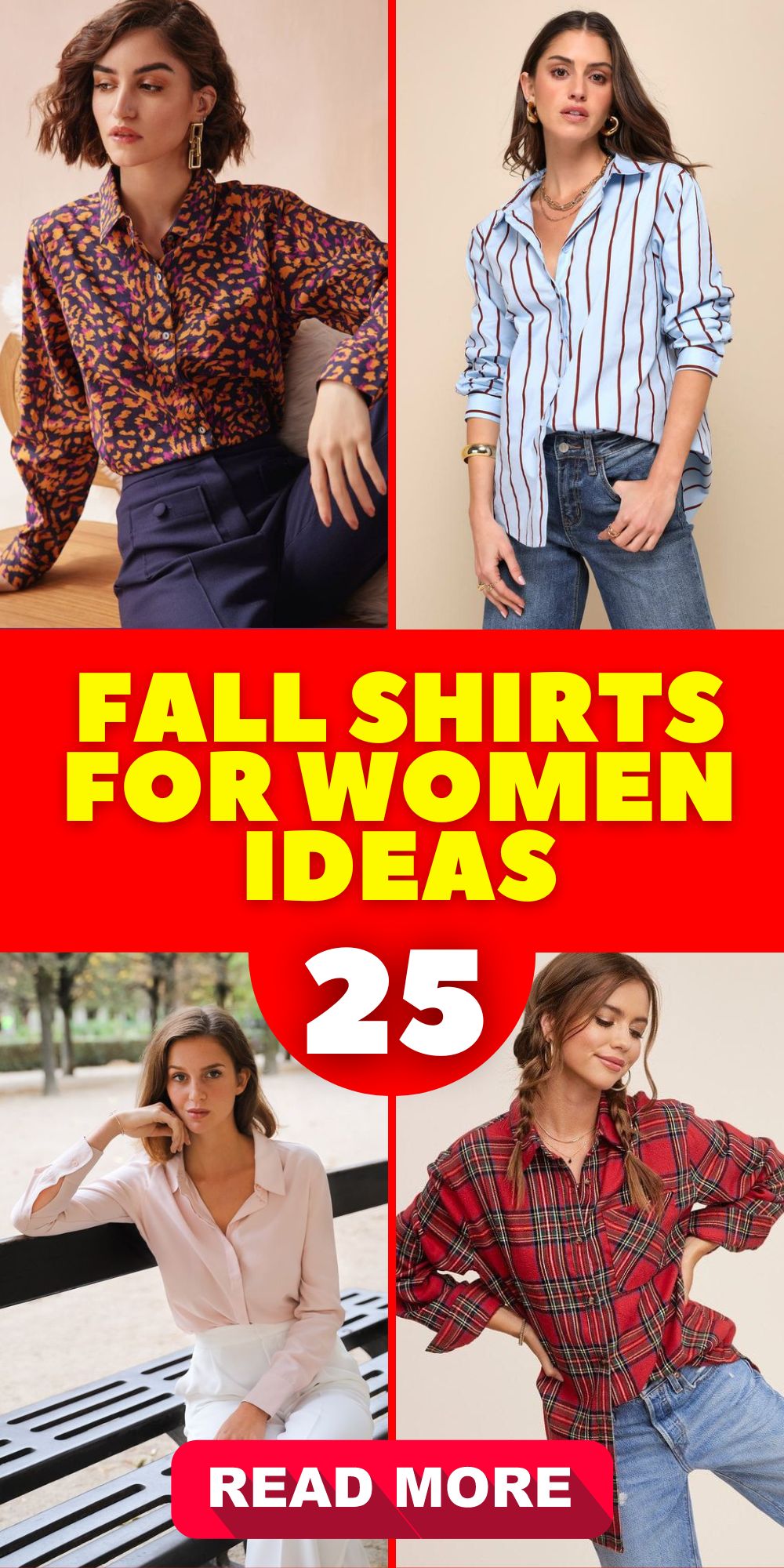 Fall Shirts for Women: 25 Ideas for Cute, Fun, and Trendy Outfits
