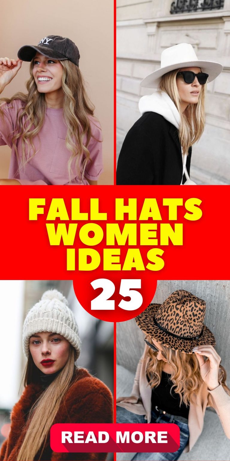 Stylish Fall Hats for Women: Outfits, Fedora, Price & Fashion 25 Ideas