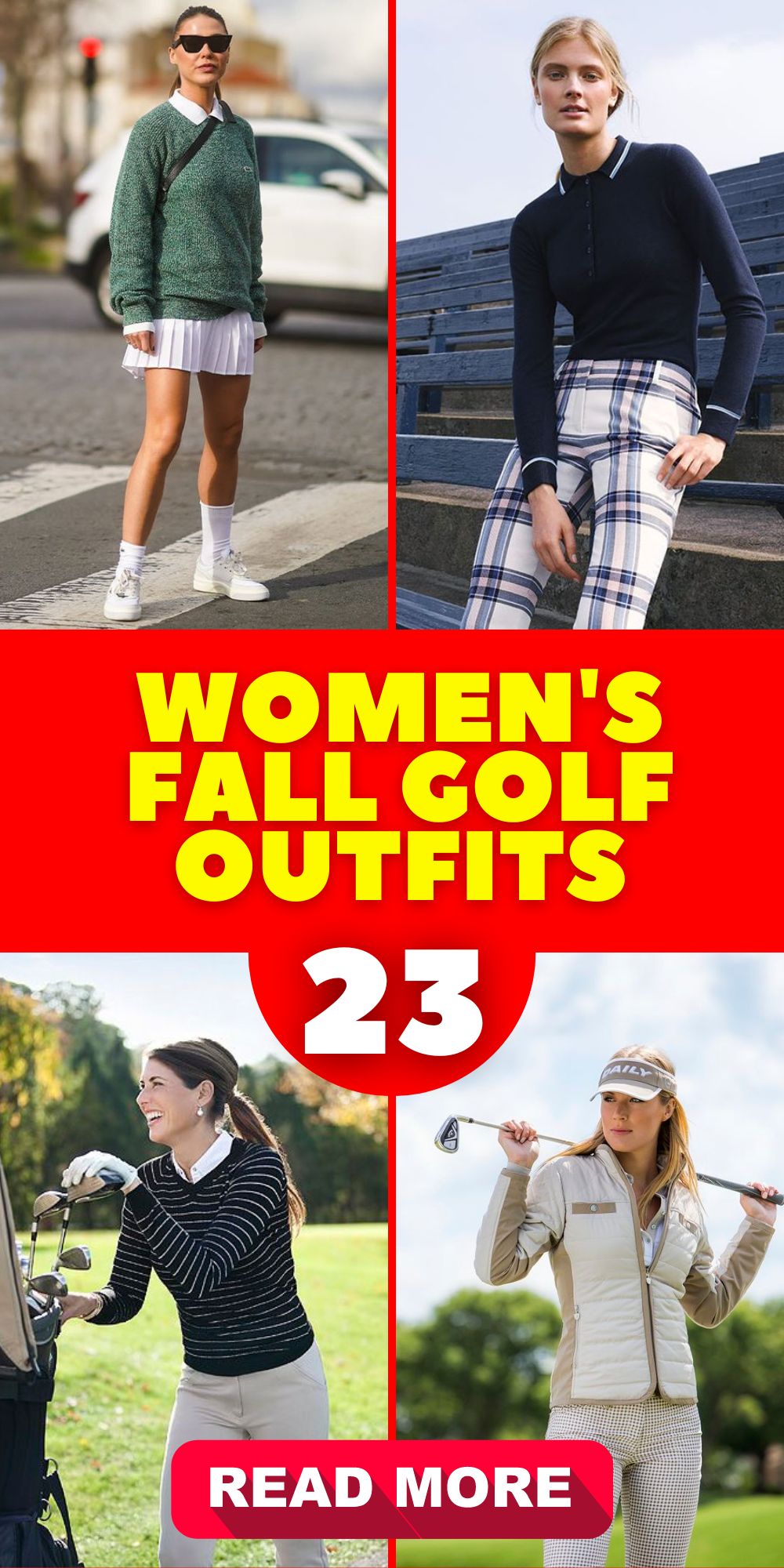 23 Ideas for Women's Fall Golf Outfits | Casual, Cute, and Classy ...