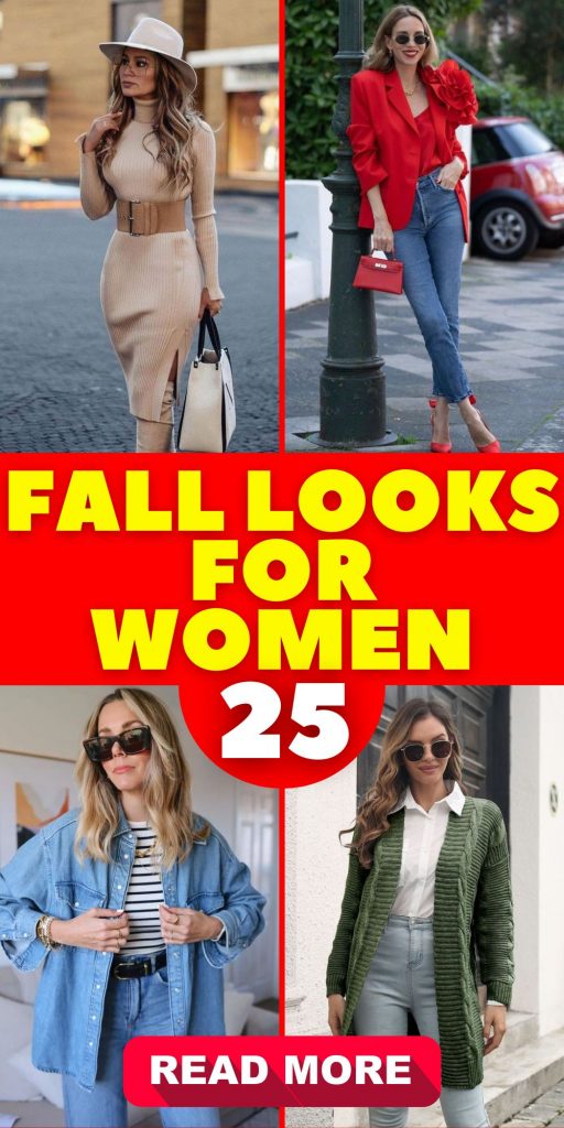 25 Fall Looks for Women: Outfit Ideas for Work, Casual, Chic, and More
