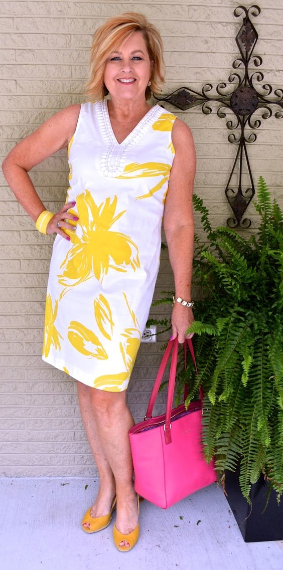 Sundresses for Women Over 50: 25 Stylish Summer Sun Dress Ideas ...
