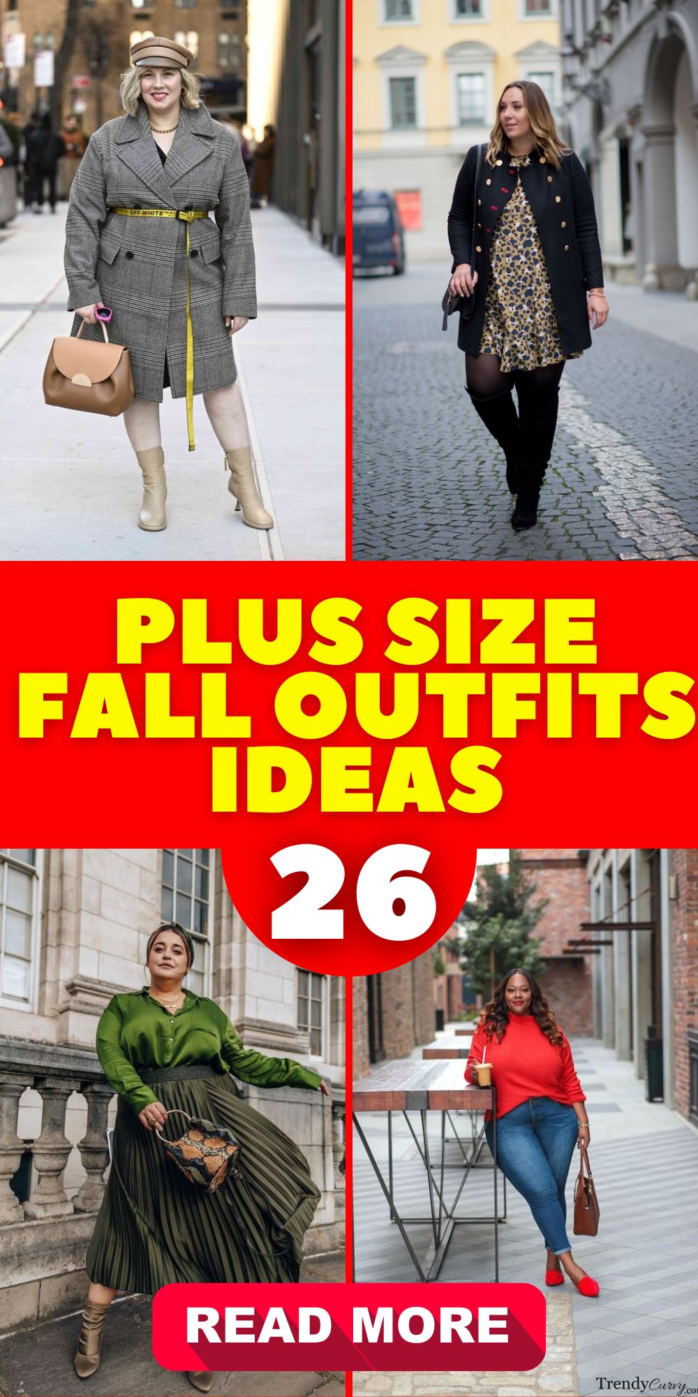 Plus Size Fall Outfits - 26 Ideas for Women: Casual, Trendy, and Cozy Styles
