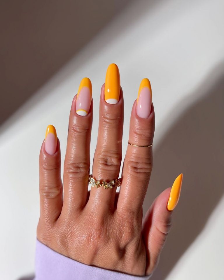 Cute and Classy Almond Shape Fall Nails 27 Ideas: Designs, Colors, and ...
