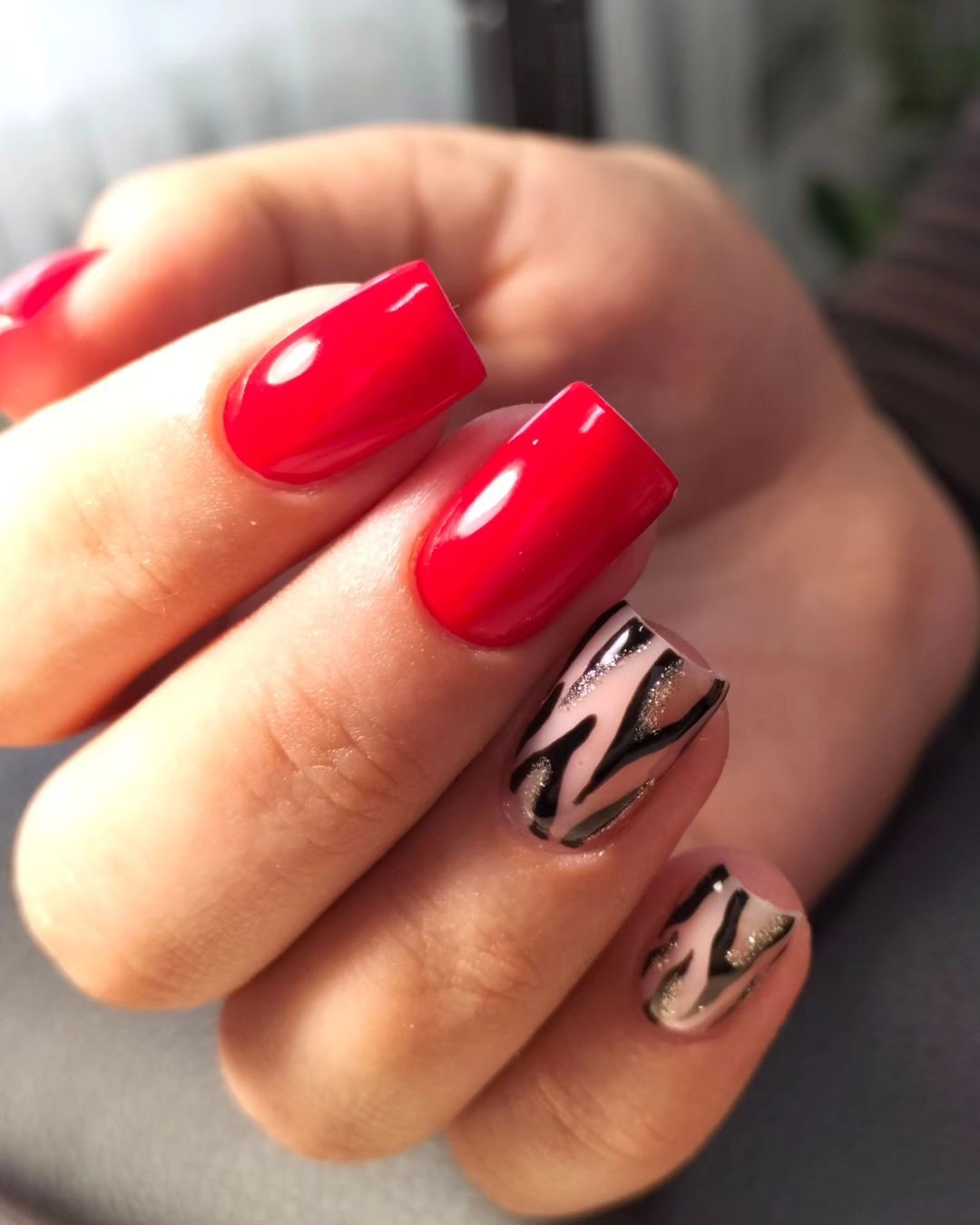 26 Trendy Red Fall Nails Ideas: Designs, Colors, and Shapes for Autumn ...