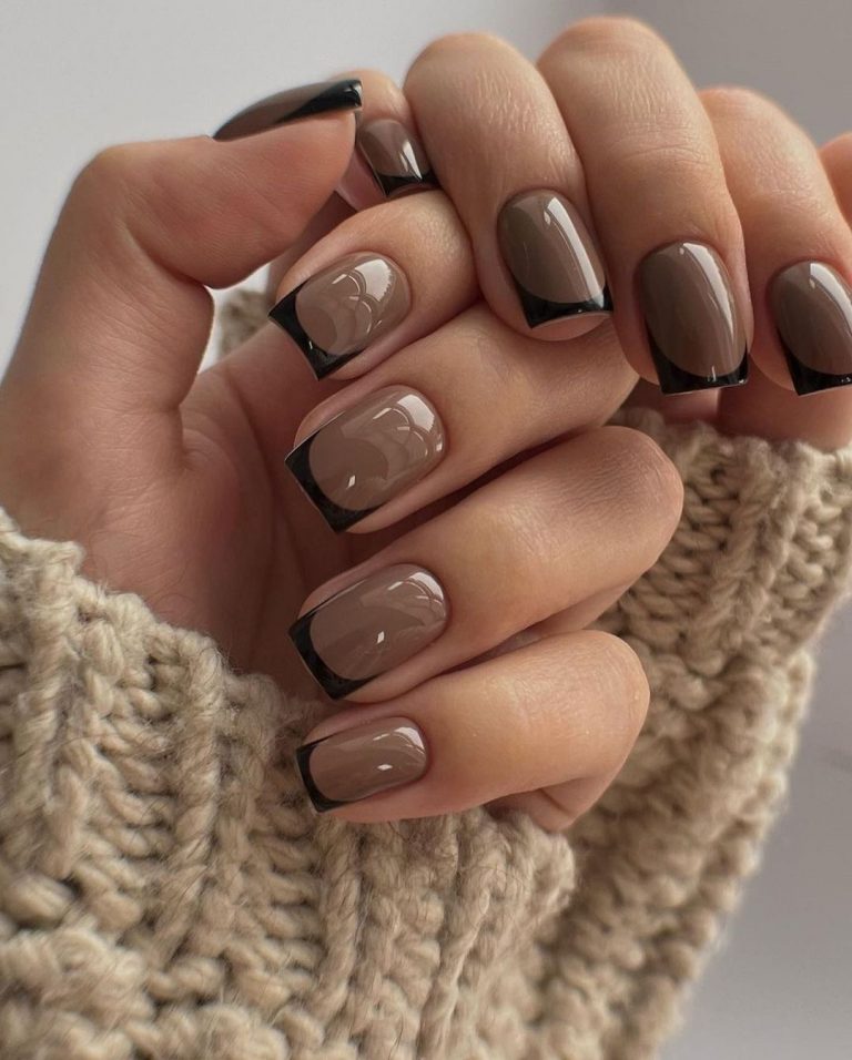 Classy Fall French Tip Nail 26 Ideas: Designs, Colors, and Trends
