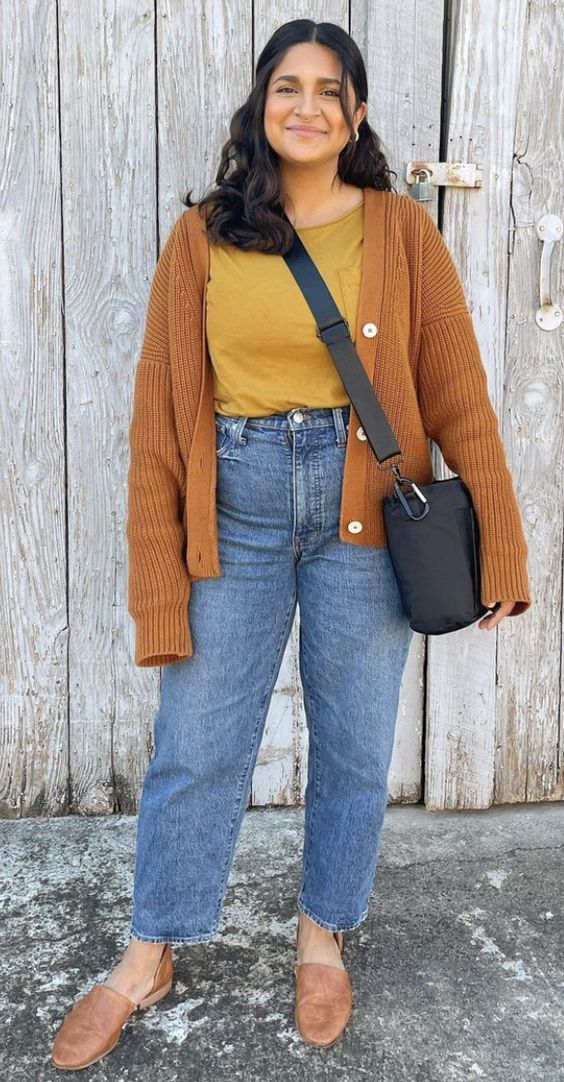 24 Cozy and Classy Fall Outfits for Midsize Women – European, NYC ...