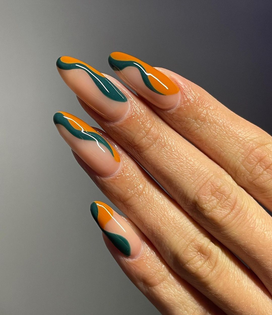 Cute and Classy Almond Shape Fall Nails 27 Ideas: Designs, Colors, and ...