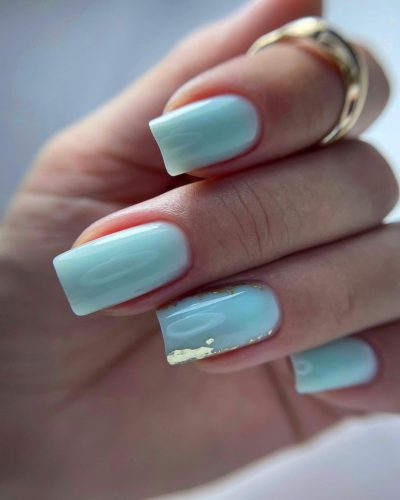 Blue Fall Nails Designs 26 Ideas – Dark, Navy, Royal, Light & Matte Colors