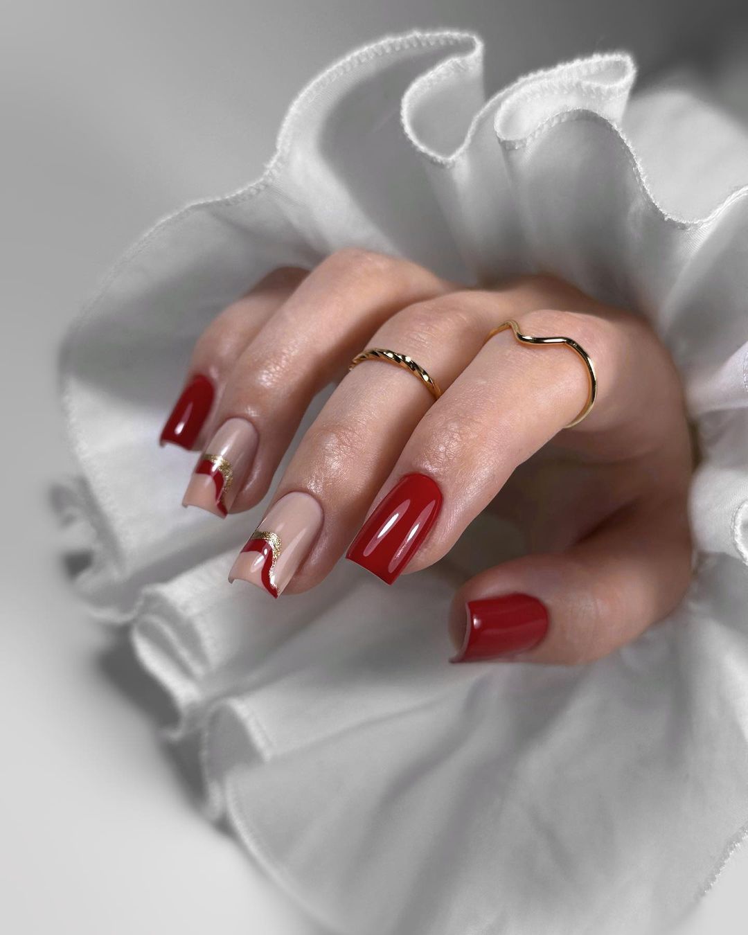 26 Trendy Red Fall Nails Ideas: Designs, Colors, and Shapes for Autumn ...