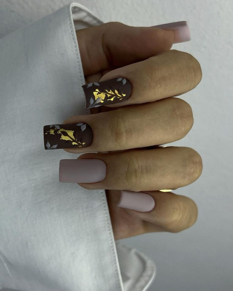 Simple and Stunning Fall Leaf Nail Designs 25 Ideas | Autumn Trends ...