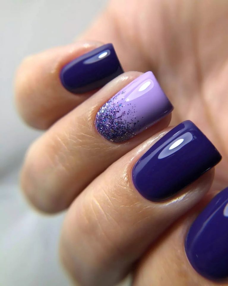 26 Ideas for Purple Fall Nails 2024: Designs, Colors, and Trends