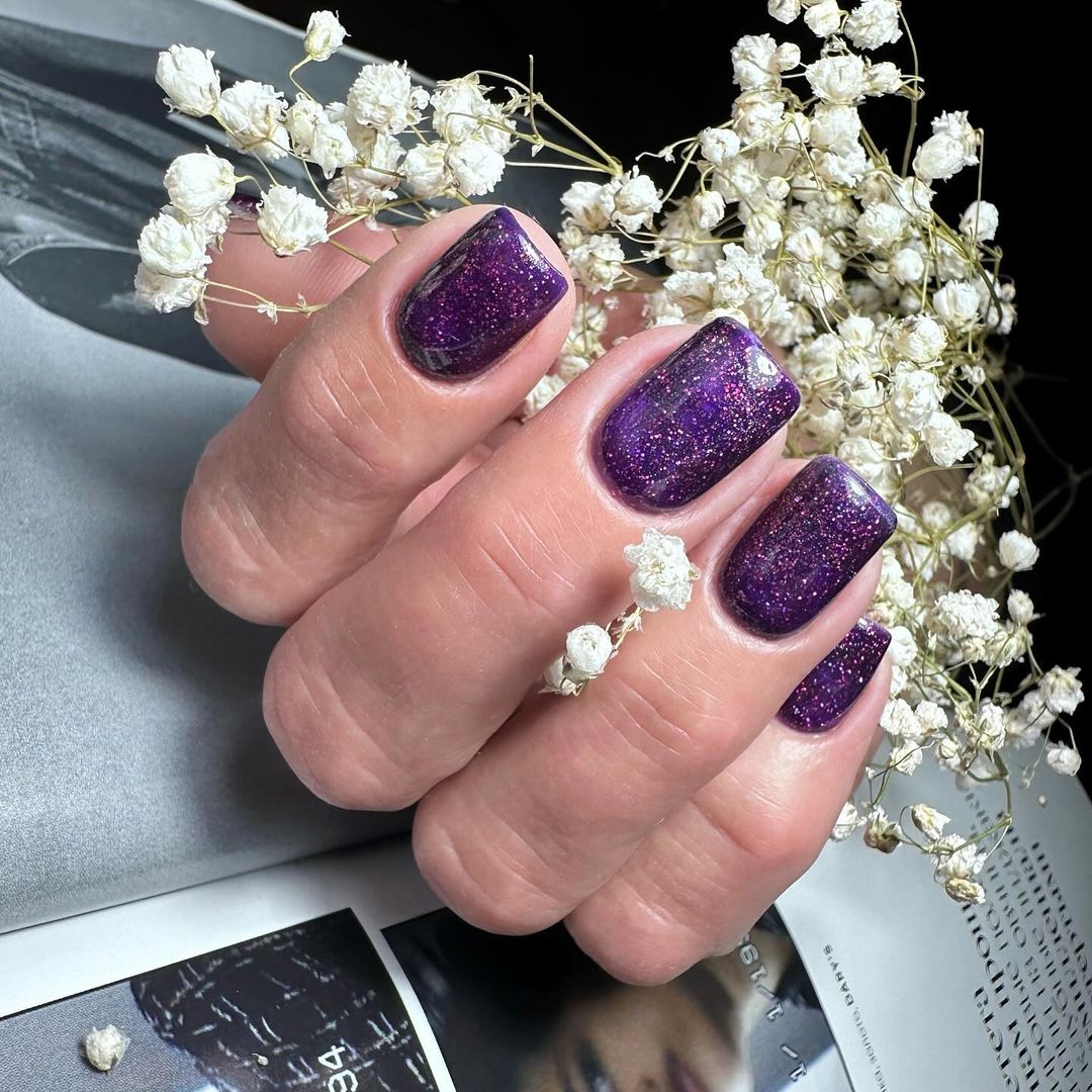 26 Ideas for Purple Fall Nails 2024: Designs, Colors, and Trends