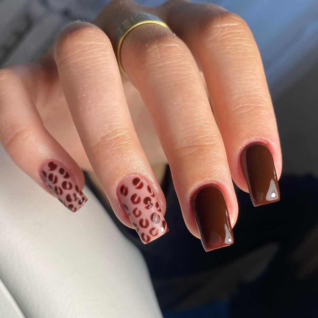 Fall Leopard Nails 2024: 25 Ideas, Designs, and Acrylic Trends