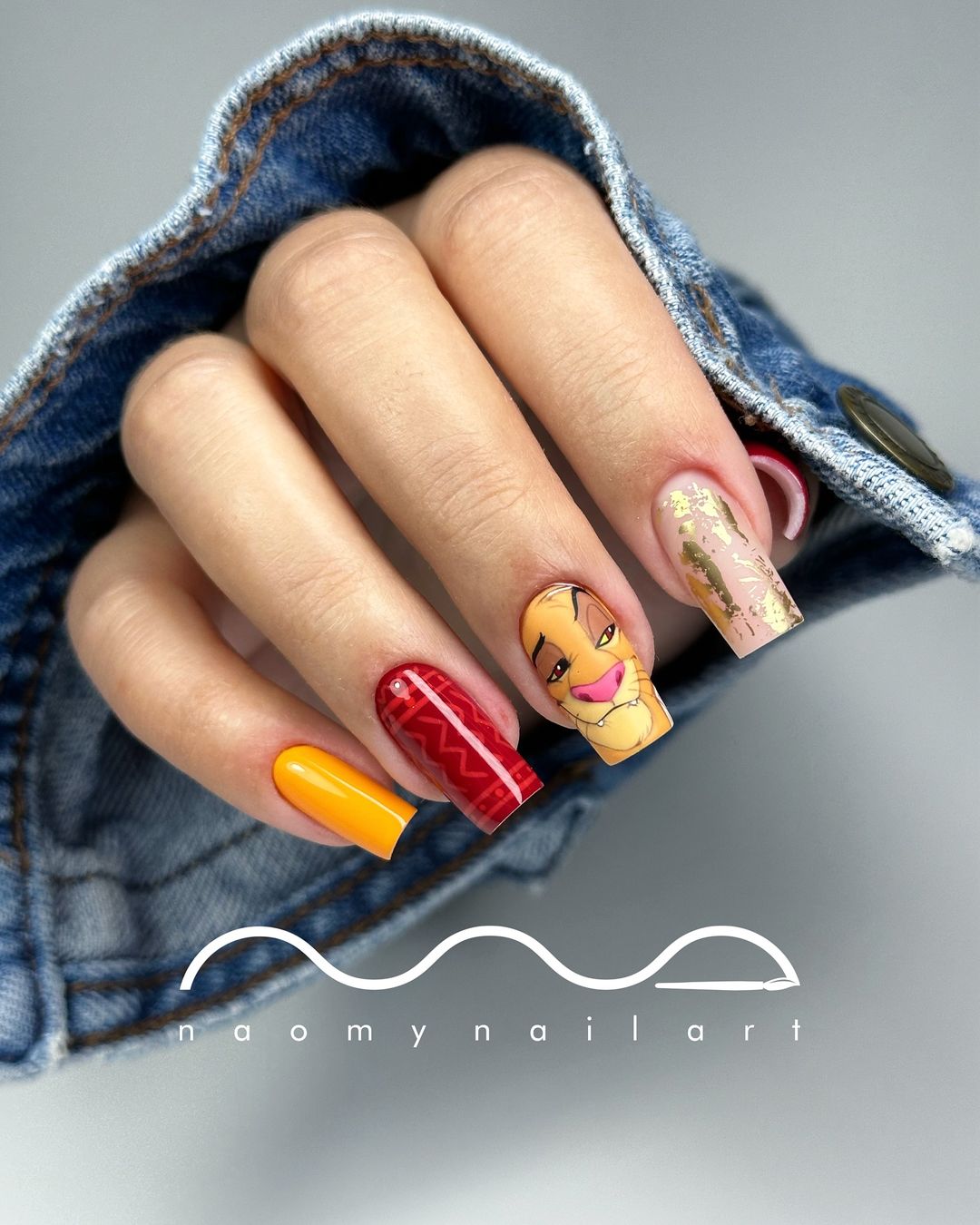 Cute and Trendy Disney Fall Nail Designs 27 Ideas: Simple, Acrylic, and ...