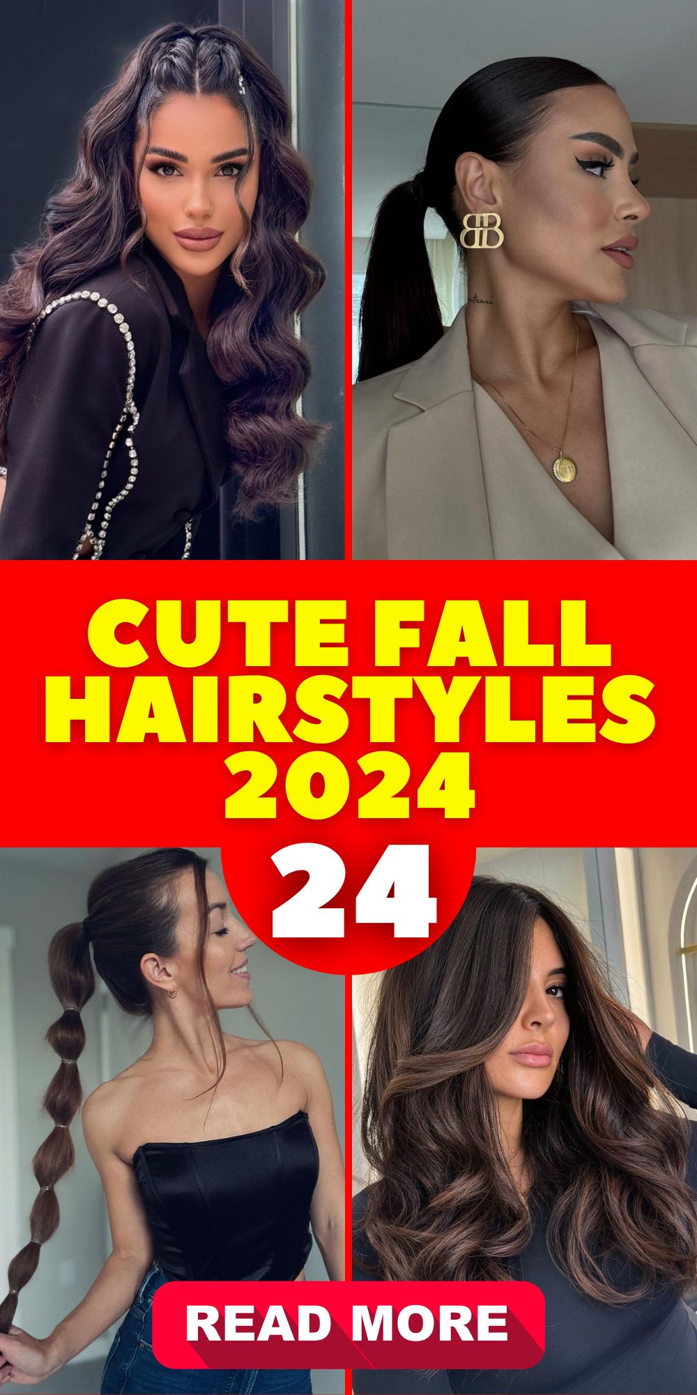 Cute Fall Hairstyles 2024: 24 Trendy 24 Ideas for Women - Easy, Short ...