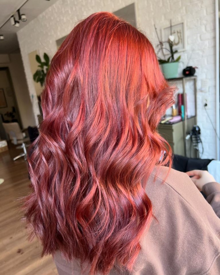 Fall Red Hair 2024: 25 Ideas for Color, Highlights, and Hairstyles for ...