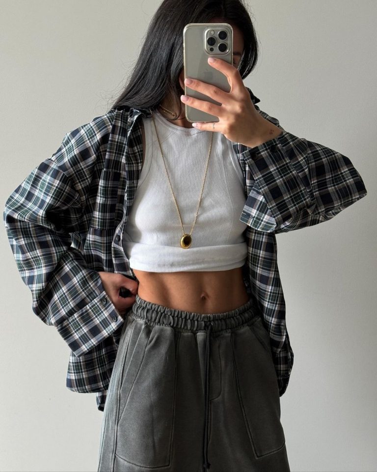 24 Ideas for Women's Fall Flannel Shirts 2024: Stylish Outfits for ...