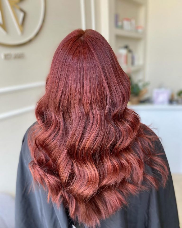 Fall Red Hair 2024: 25 Ideas for Color, Highlights, and Hairstyles for ...