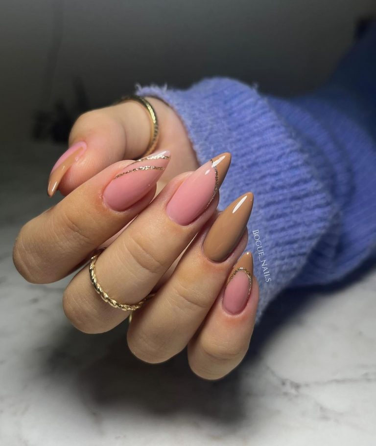 25 Ideas for Fall Shellac Nails 2024: Designs, Colors, and Trends
