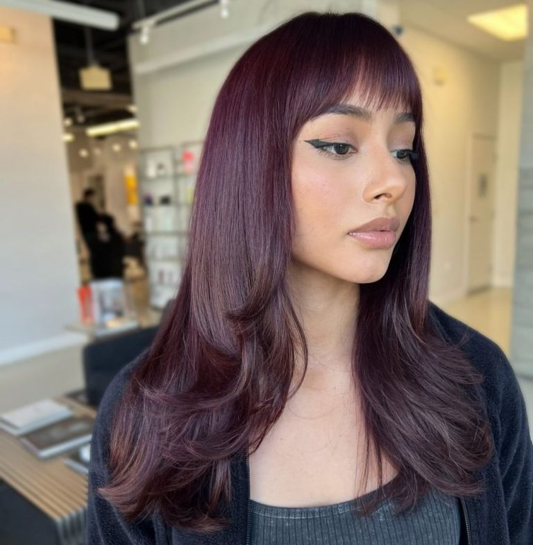 Fall Hairstyles with Bangs 2024: 25 Cute and Easy Ideas for Every Hair ...