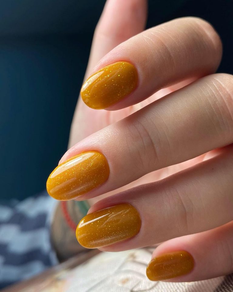 Best Autumn Fall Acrylic Nails 2024 25 Ideas: Classy Short, Square ...