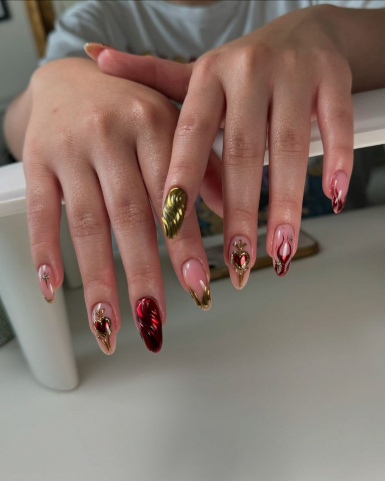 25 Ideas for Fall Shellac Nails 2024: Designs, Colors, and Trends