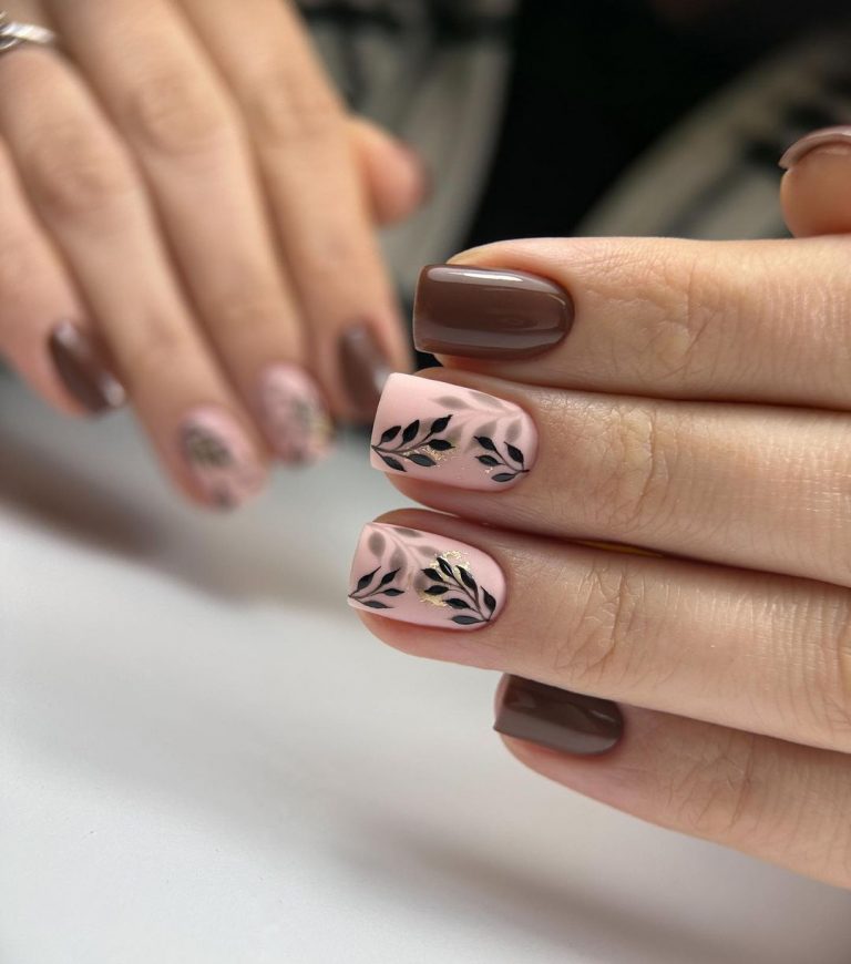 25 Ideas for Fall Shellac Nails 2024: Designs, Colors, and Trends