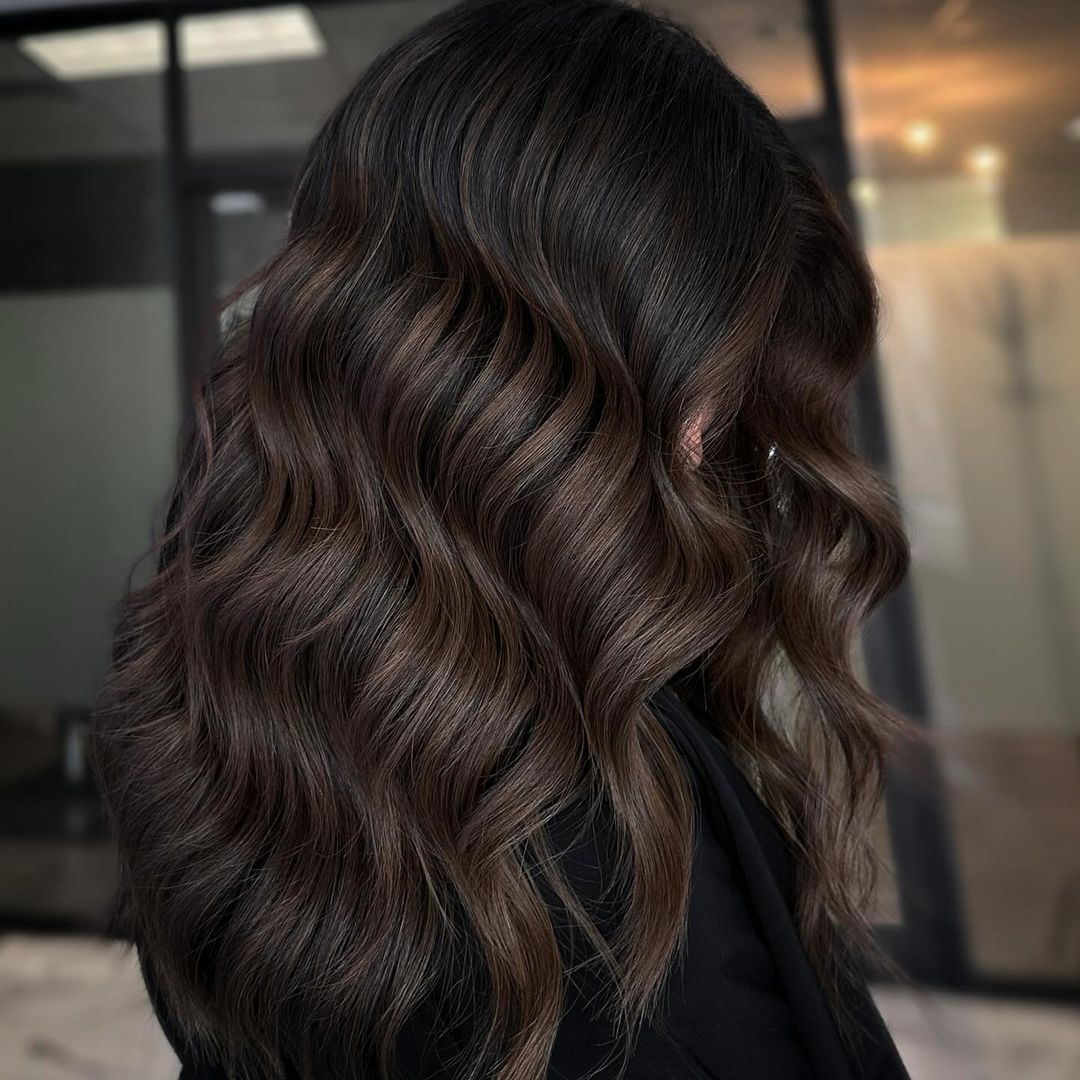 Winter Brown Hair Color 25 Ideas for Brunettes: Balayage, Highlights ...