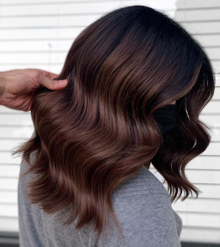 Winter Brown Hair Color 25 Ideas for Brunettes: Balayage, Highlights ...