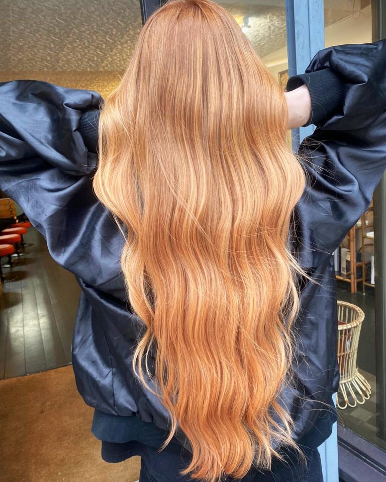 Peach Hair Color 2025: 23 Trendy Ideas for Women, Pastel, Rose Gold ...