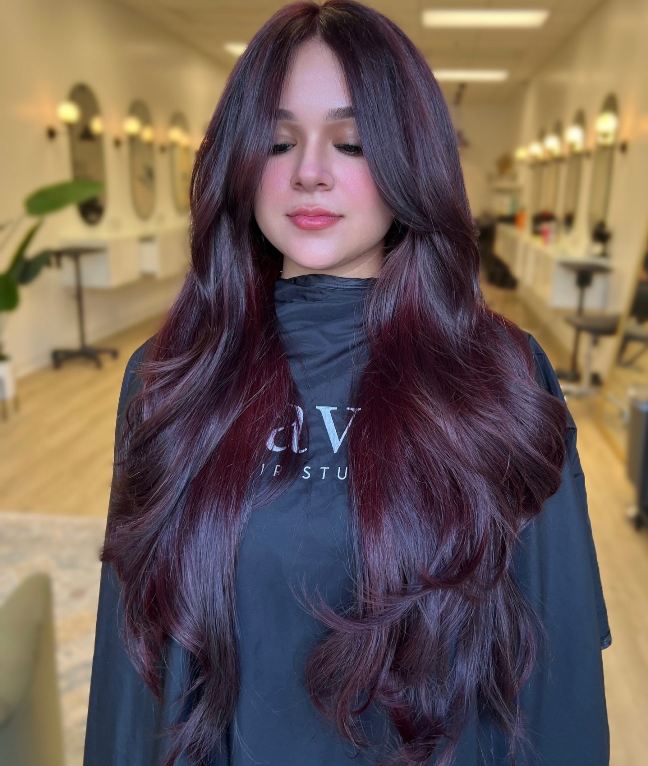 25 Cherry Cola Hair Color Ideas for 2025: Bold Brunettes, Dark Brown ...