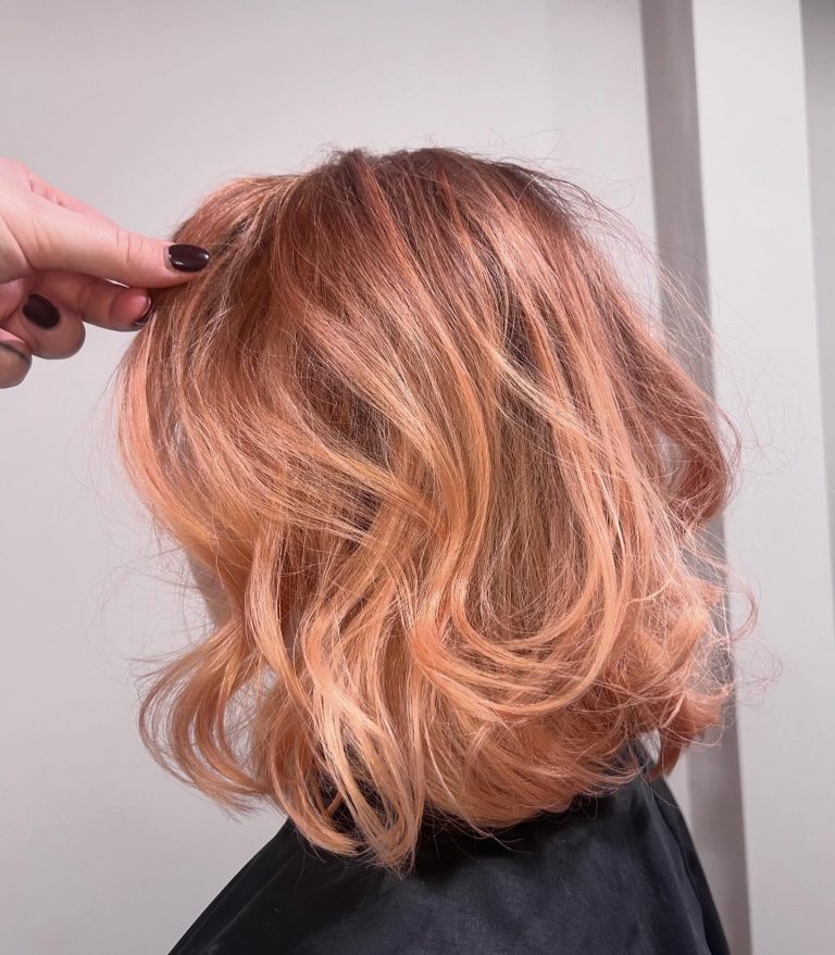 Peach Hair Color 2025: 23 Trendy Ideas for Women, Pastel, Rose Gold ...