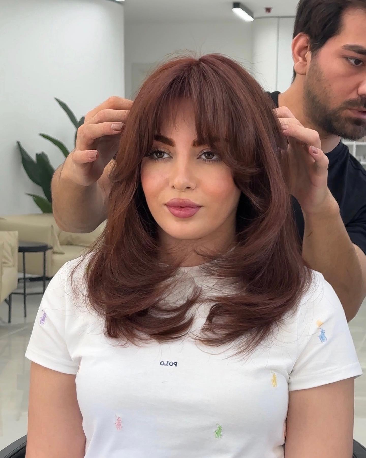 Top 19 Bangs for Round Face 2025: Best Haircuts, Styles for Short ...