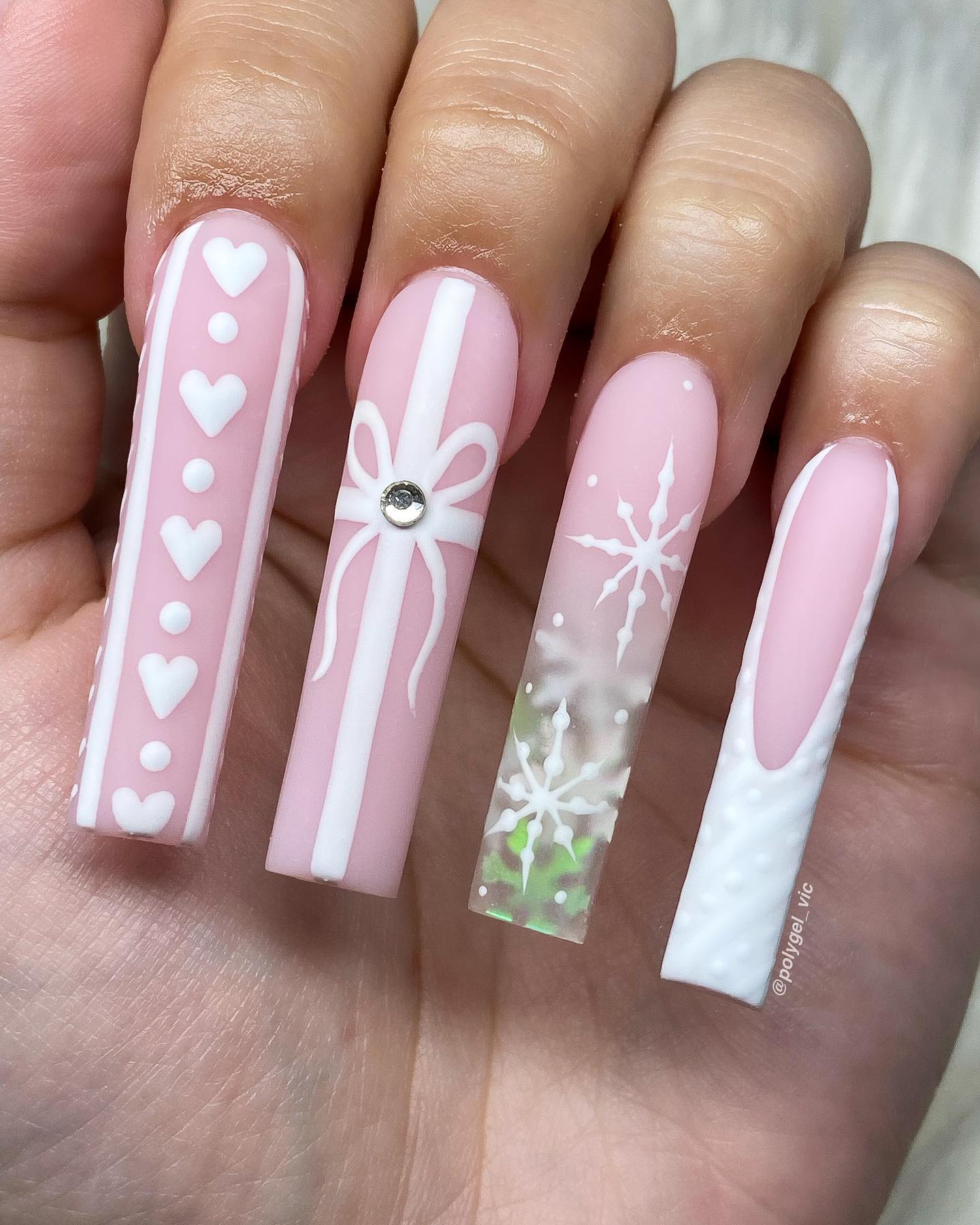 Pink Winter Nails 2024 – 2025: Trending Designs You’ll Love This Season ...
