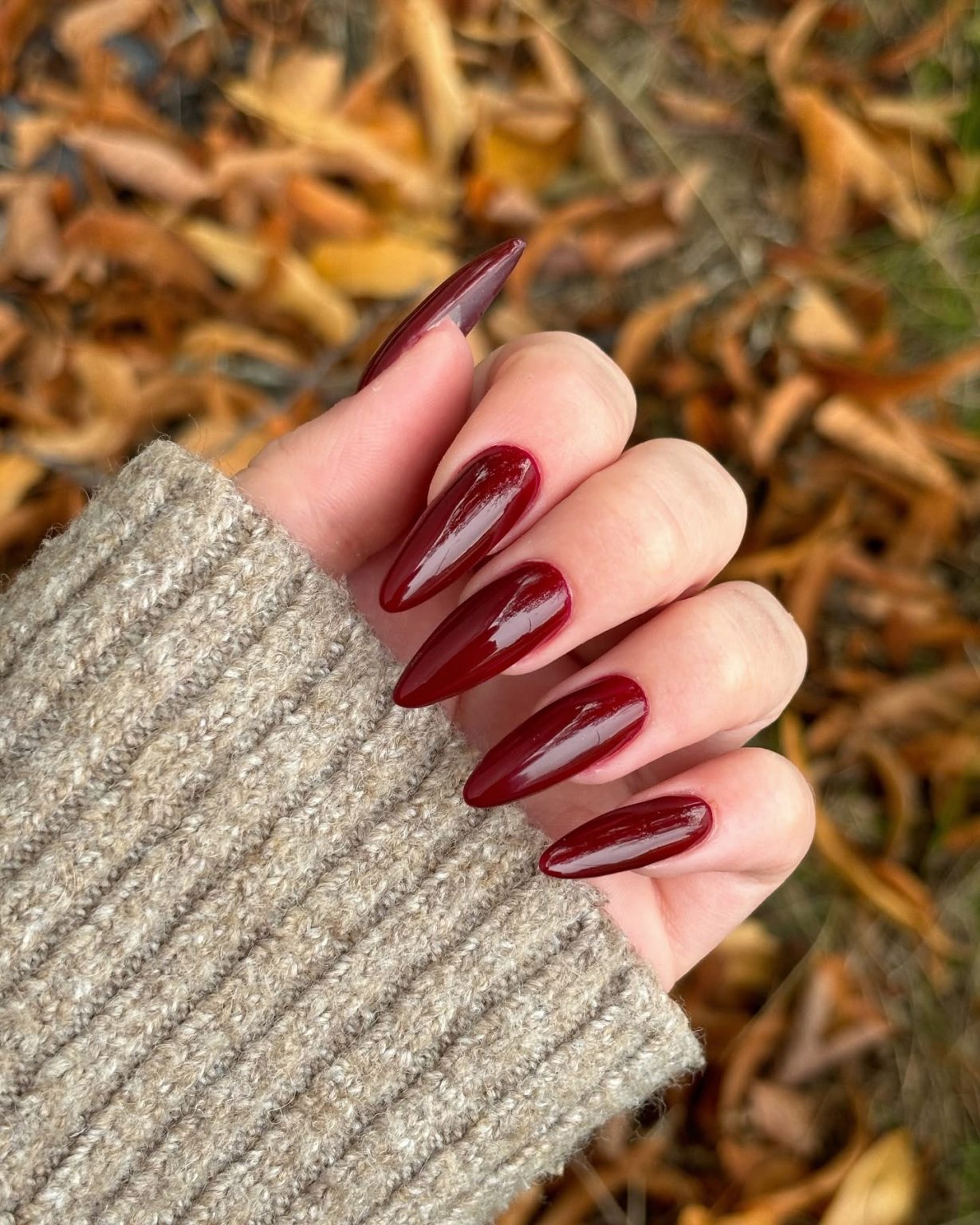 21 Stunning Cherry Red Nail Ideas: Designs, Shapes, Bling, Glitter, and ...