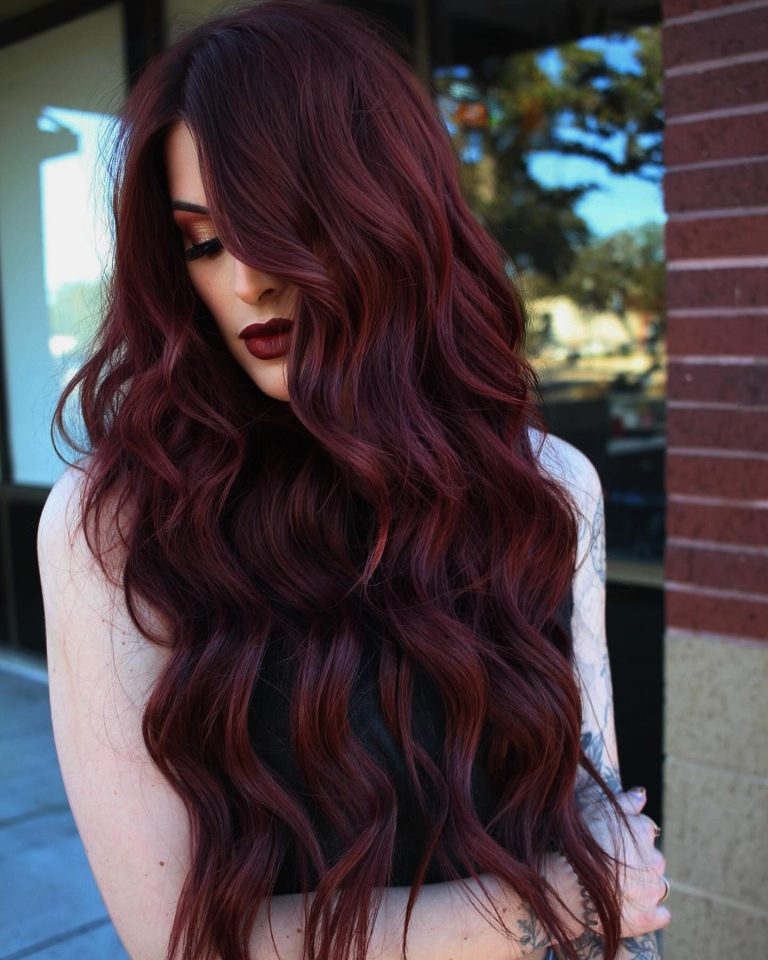 25 Cherry Cola Hair Color Ideas for 2025: Bold Brunettes, Dark Brown ...