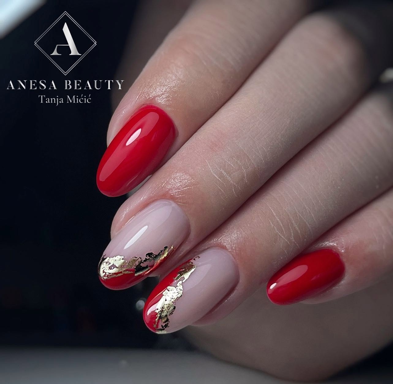 21 Stunning Cherry Red Nail Ideas: Designs, Shapes, Bling, Glitter, and ...