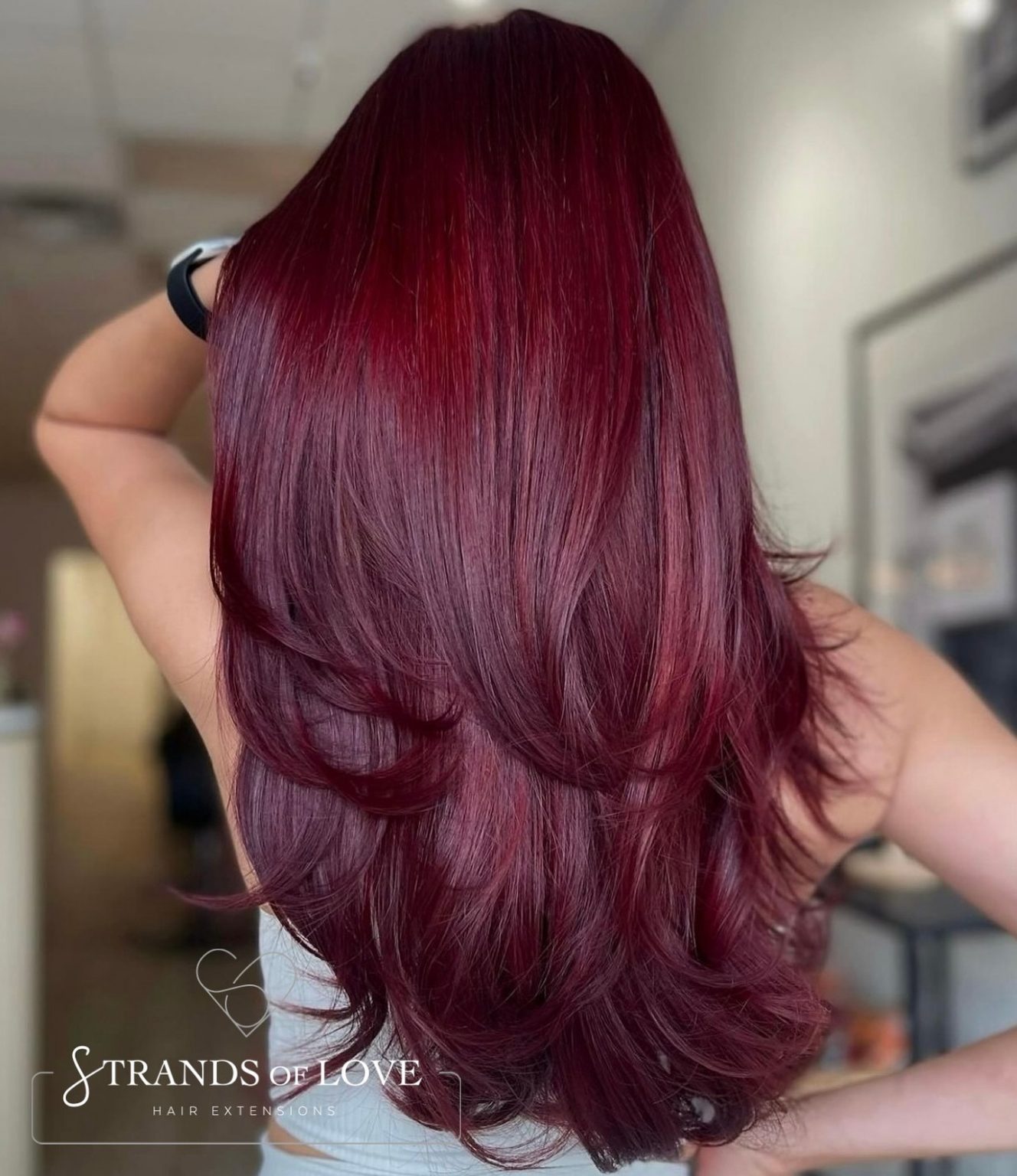 Wine Red Hair Color Ideas 2025: 22 Stylish Burgundy Highlights & Short ...
