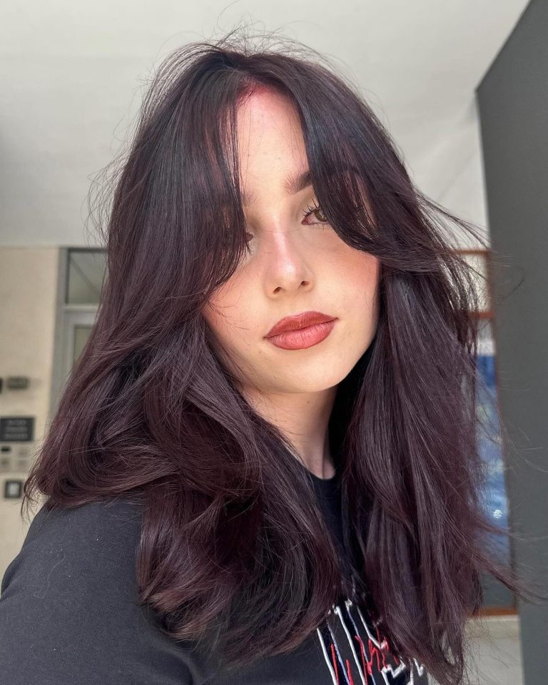 25 Cherry Cola Hair Color Ideas for 2025: Bold Brunettes, Dark Brown ...