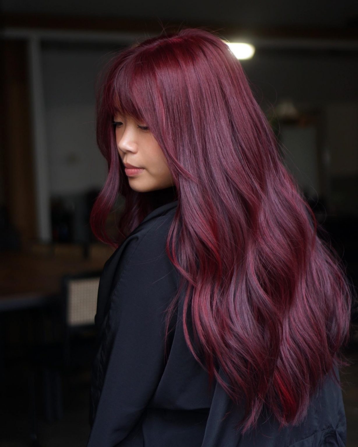 21 Burgundy Hair Color Ideas for 2025: Rich Dark Red, Plum, and Wine ...