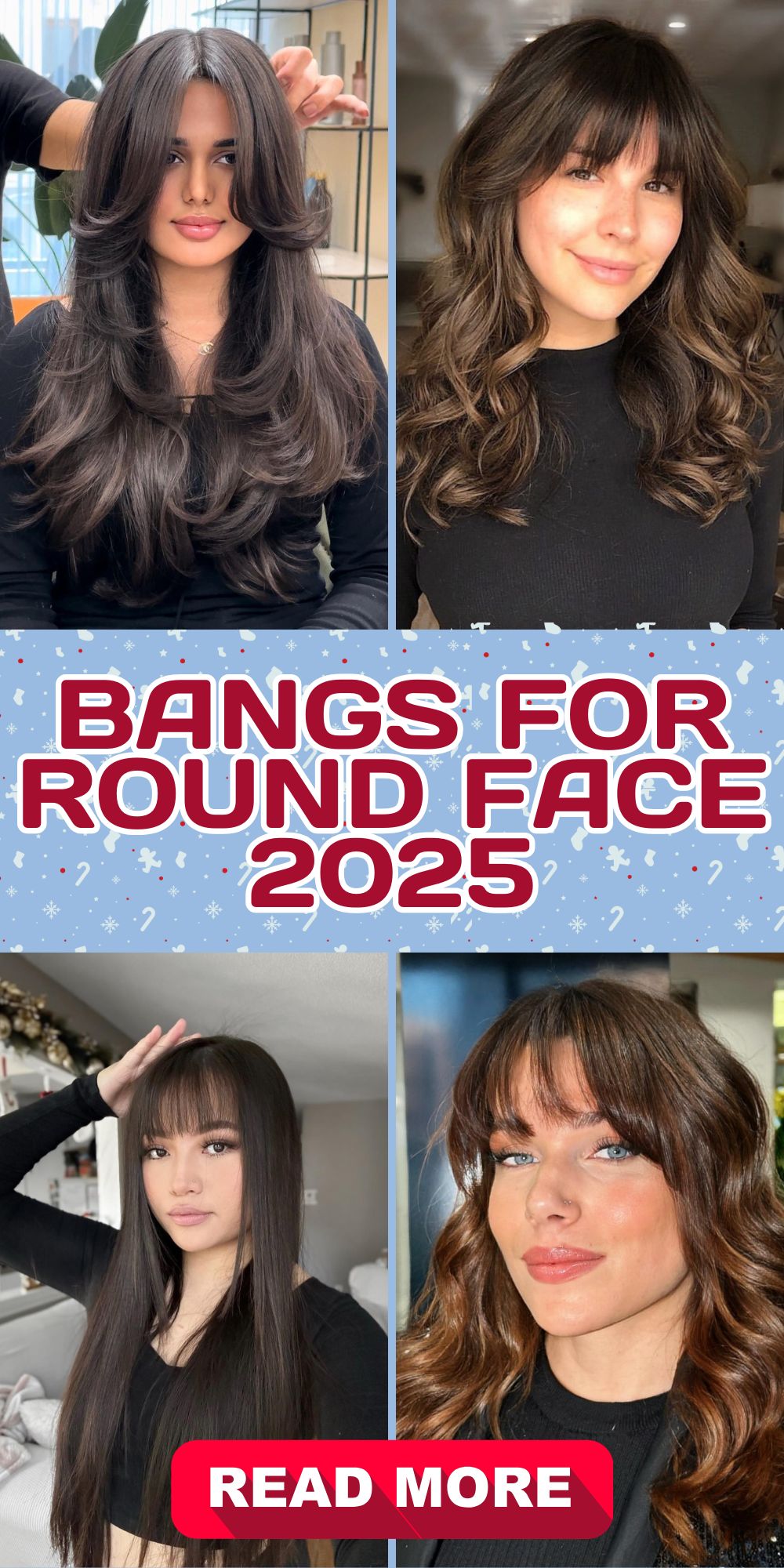 Top 19 Bangs for Round Face 2025: Best Haircuts, Styles for Short ...