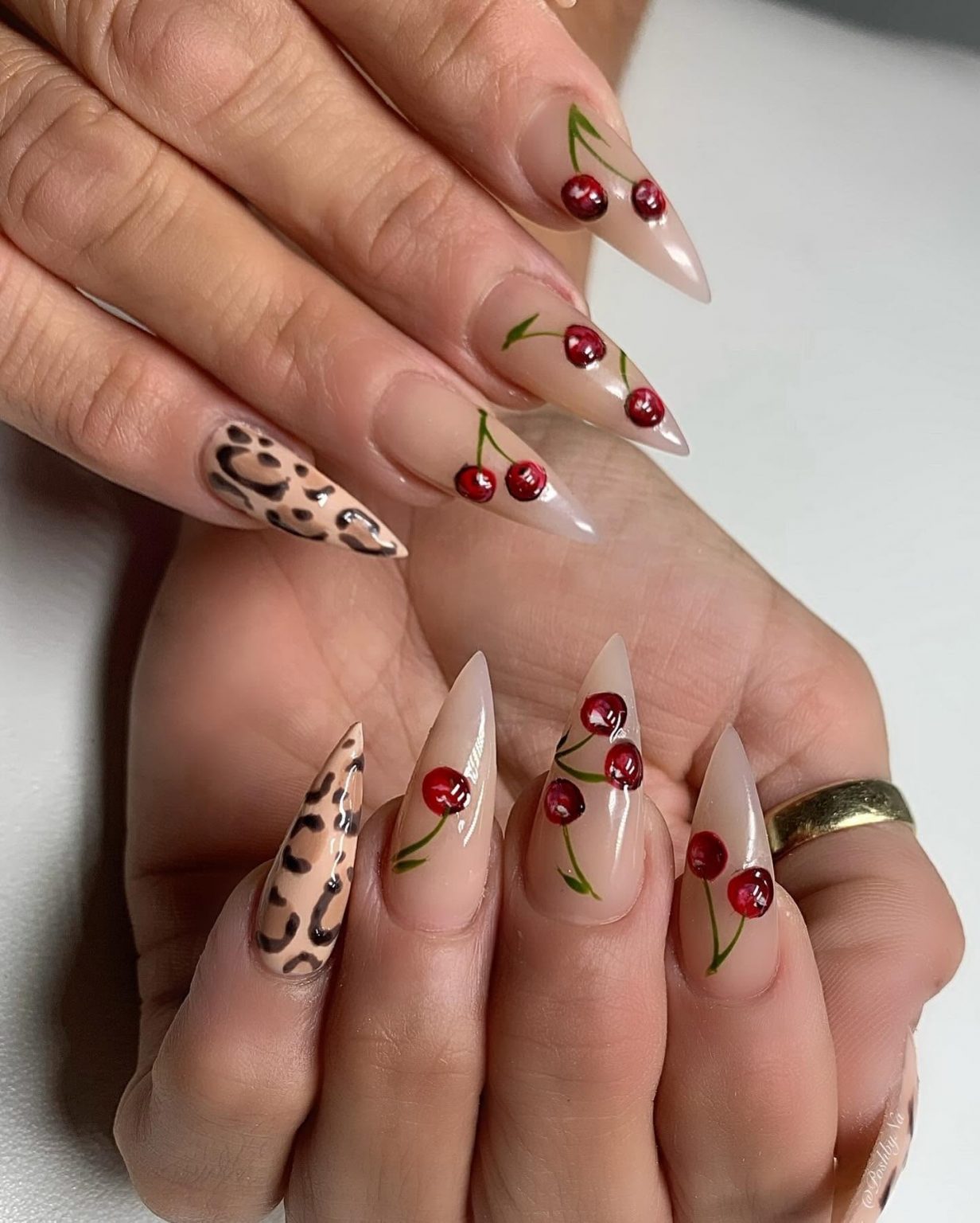 21 Stunning Cherry Red Nail Ideas: Designs, Shapes, Bling, Glitter, and ...