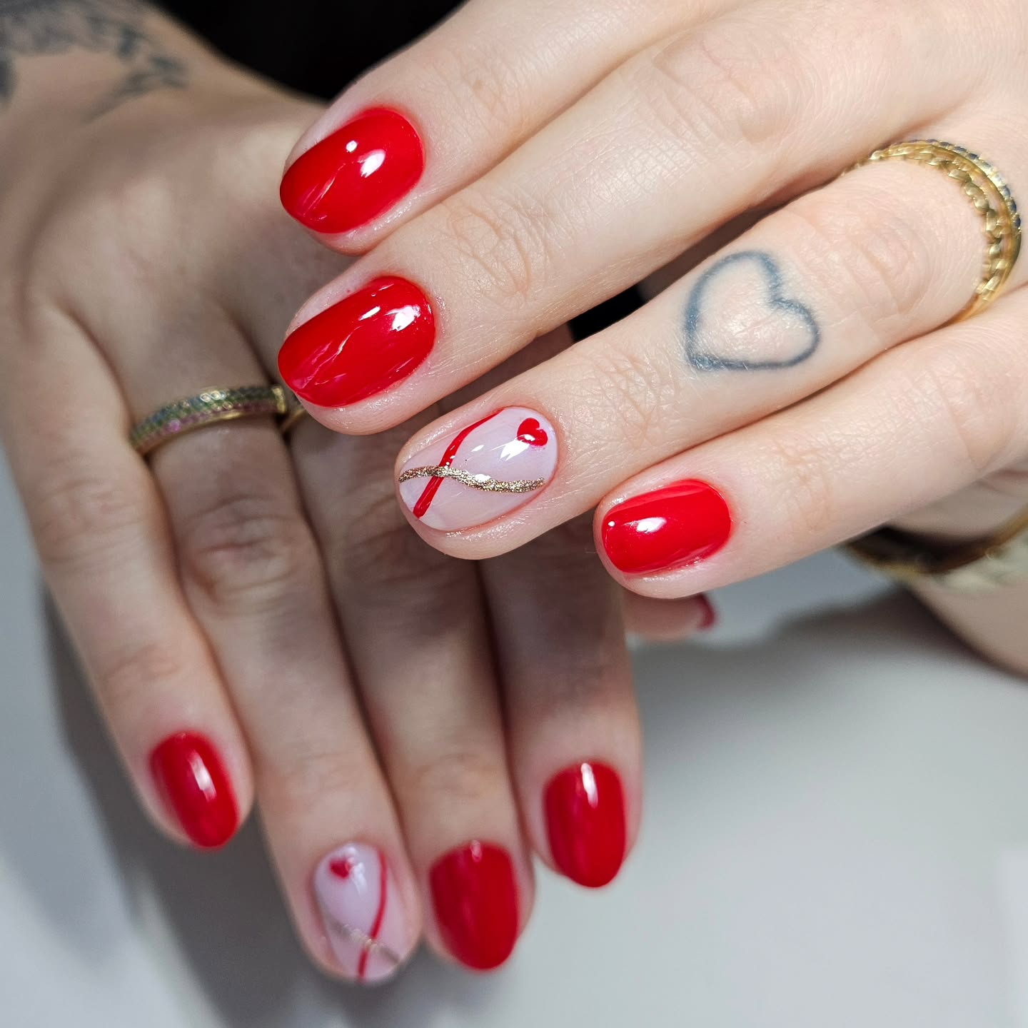 21 Stunning Cherry Red Nail Ideas: Designs, Shapes, Bling, Glitter, and ...
