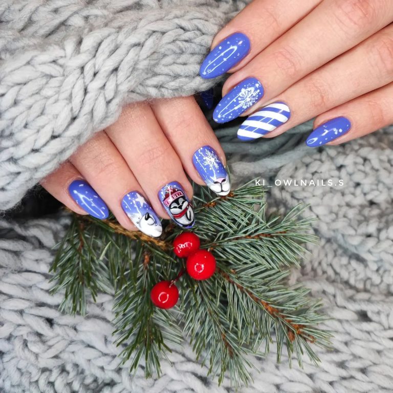 21 Best Nails for Winter - Top Ideas | Cute, Simple, Gel, French, and ...