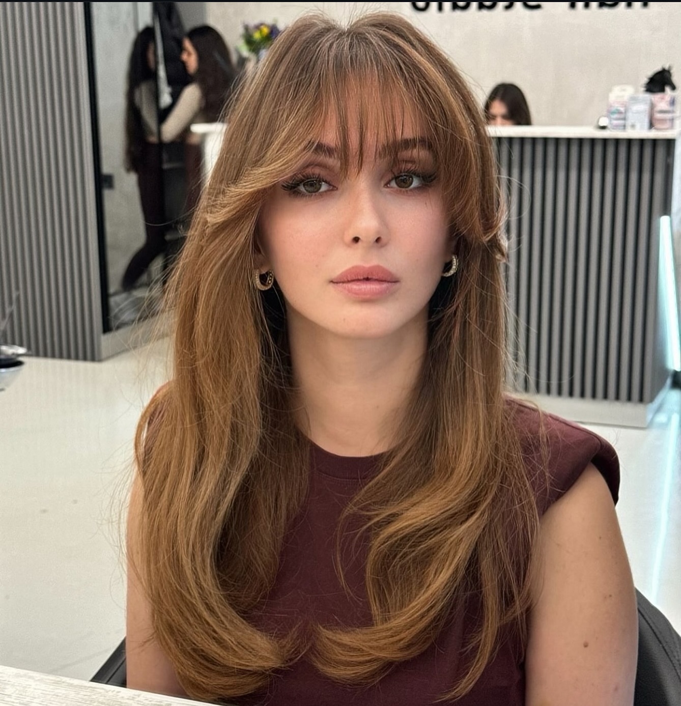 21 Trendy Haircuts with Bangs - 2025: Bob, Lob, Layered, and More ...