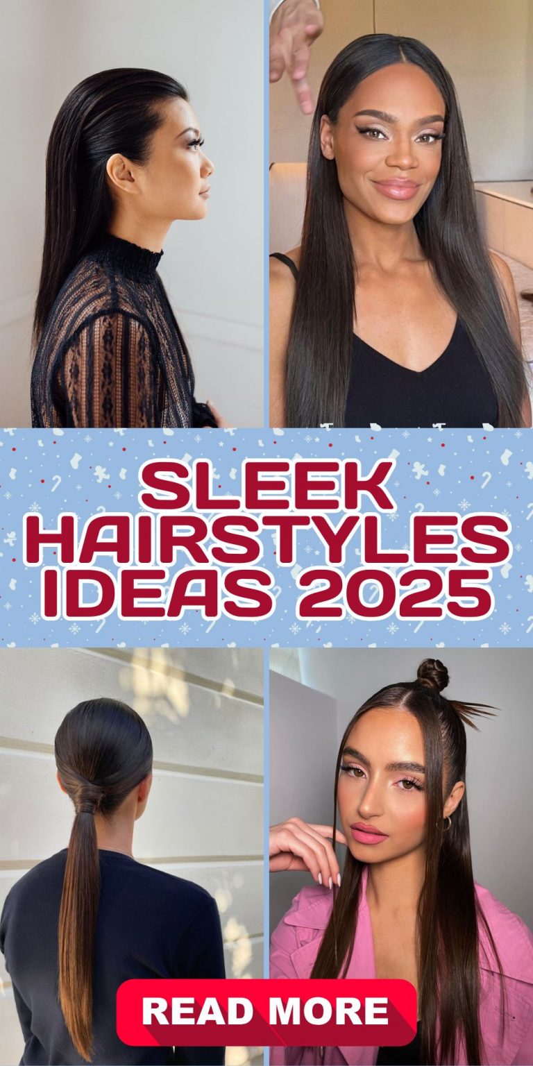 22 Sleek Hairstyles 2025 – Cute, Classy & Easy Ideas for Short, Long ...
