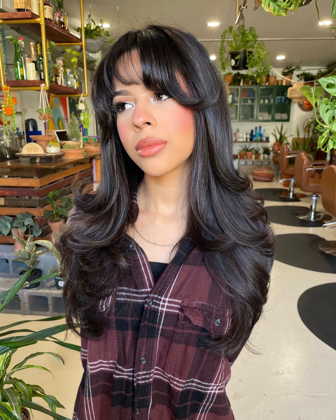 Wispy Curtain Bangs 2025: 23 Stunning Ideas for Long Hair, Round Faces ...
