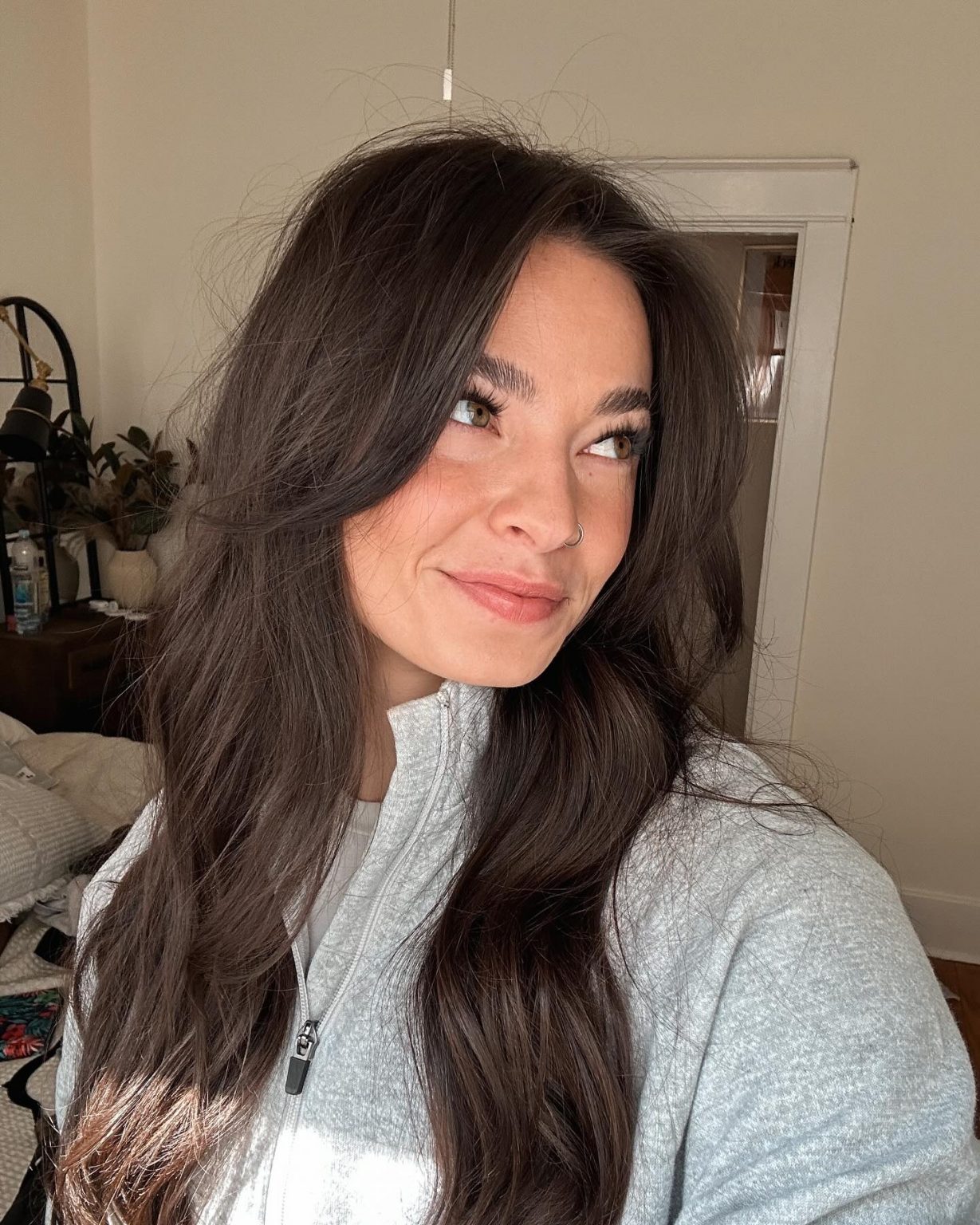 Wispy Curtain Bangs 2025: 23 Stunning Ideas for Long Hair, Round Faces ...