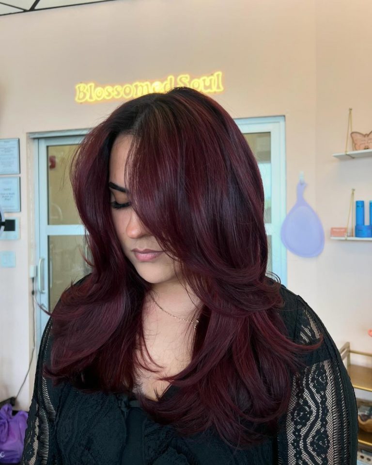 21 Stunning Black Cherry Hair Colors for 2025: Bold Shades and Styles ...
